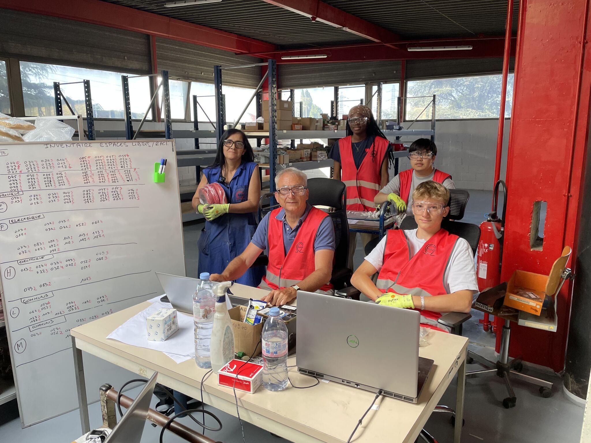 Lean Manufacturing - Updating the Neuilly store - Vulcanic